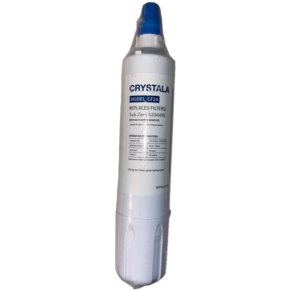 Crystala | Kitchen | Crystala Cf24 Water Filter Replaces Subzero 424490 ...